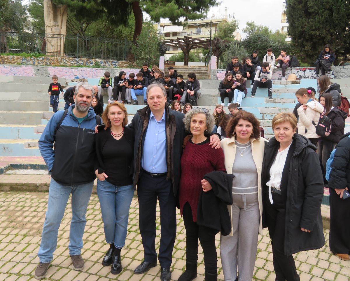 Το 1ο Γυμνάσιο Βύρωνα υποδέχθηκε σχολεία από την Ευρώπη στο πλαίσιο του ...